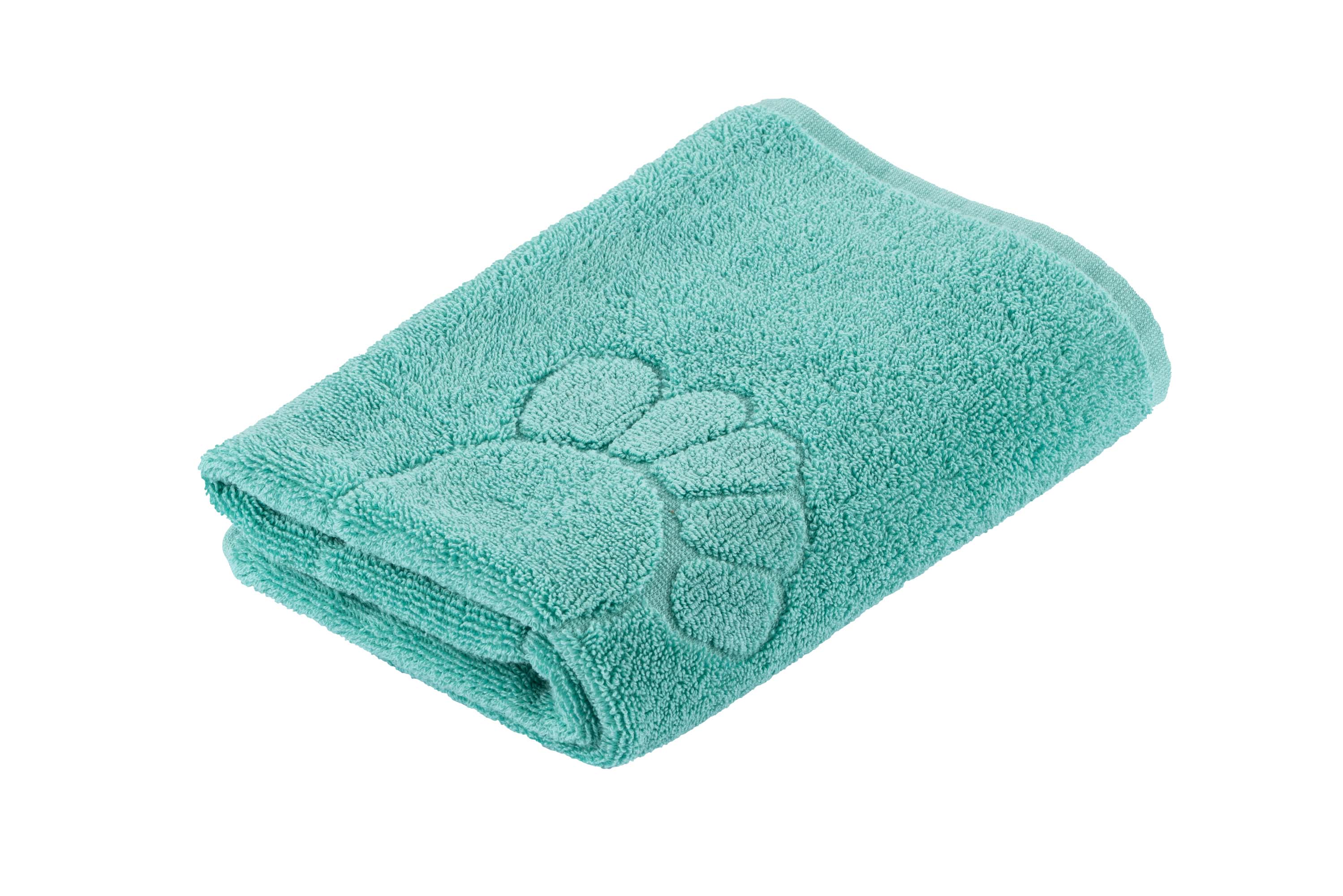 ARDESTO Terry towel for feet Benefit, 50х70cm, 100% cotton, aqua | ARDESTO